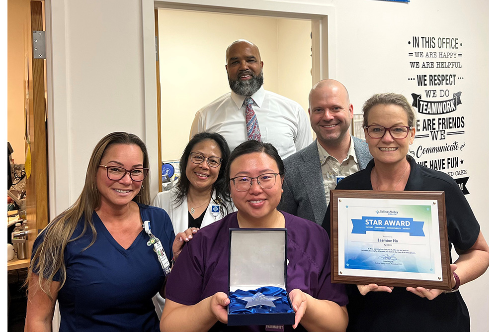 Picture Perfect STAR Award Recipient at Salinas Valley Health